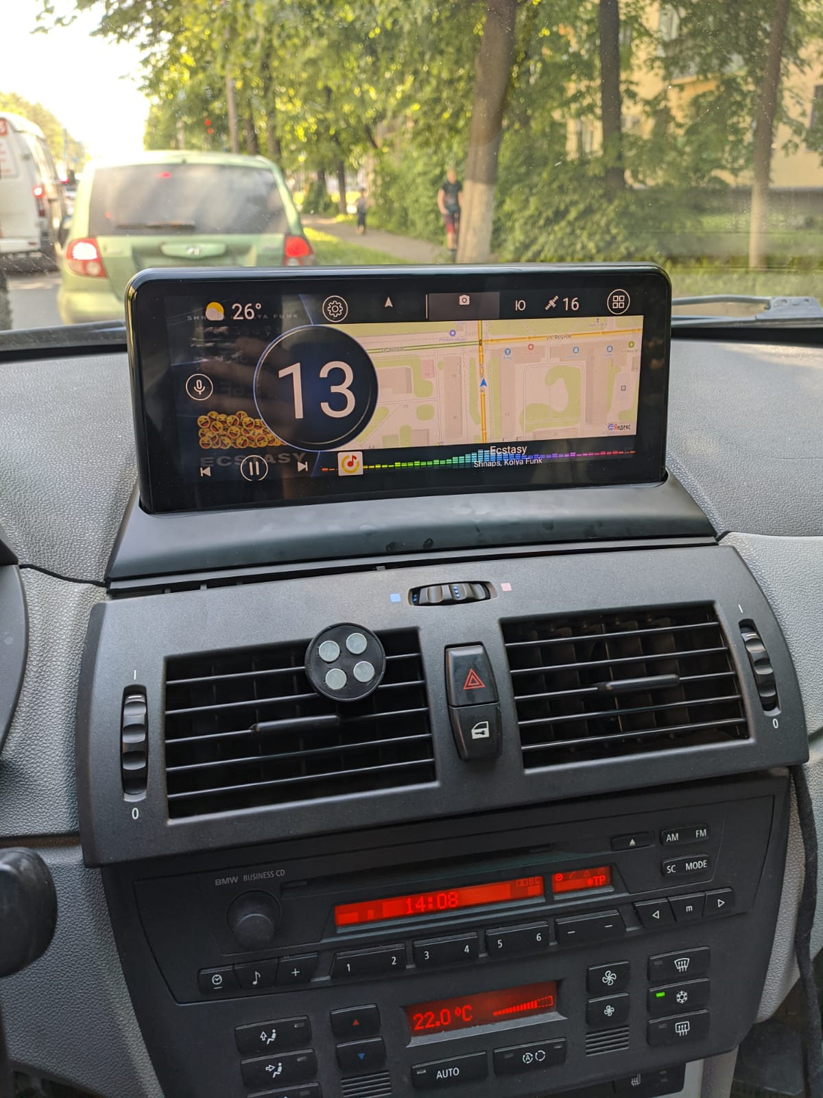 X3 E83 Установка андроид магнитолы 10.25" — BMW X3 (E83), 3 л, 2004 года | автозвук | DRIVE2