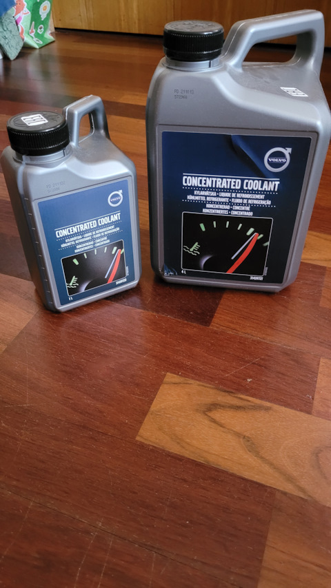 31439721 АНТИФРИЗ 4Л (КОНЦ) / ANTI-FREEZE Volvo | Запчасти на DRIVE2