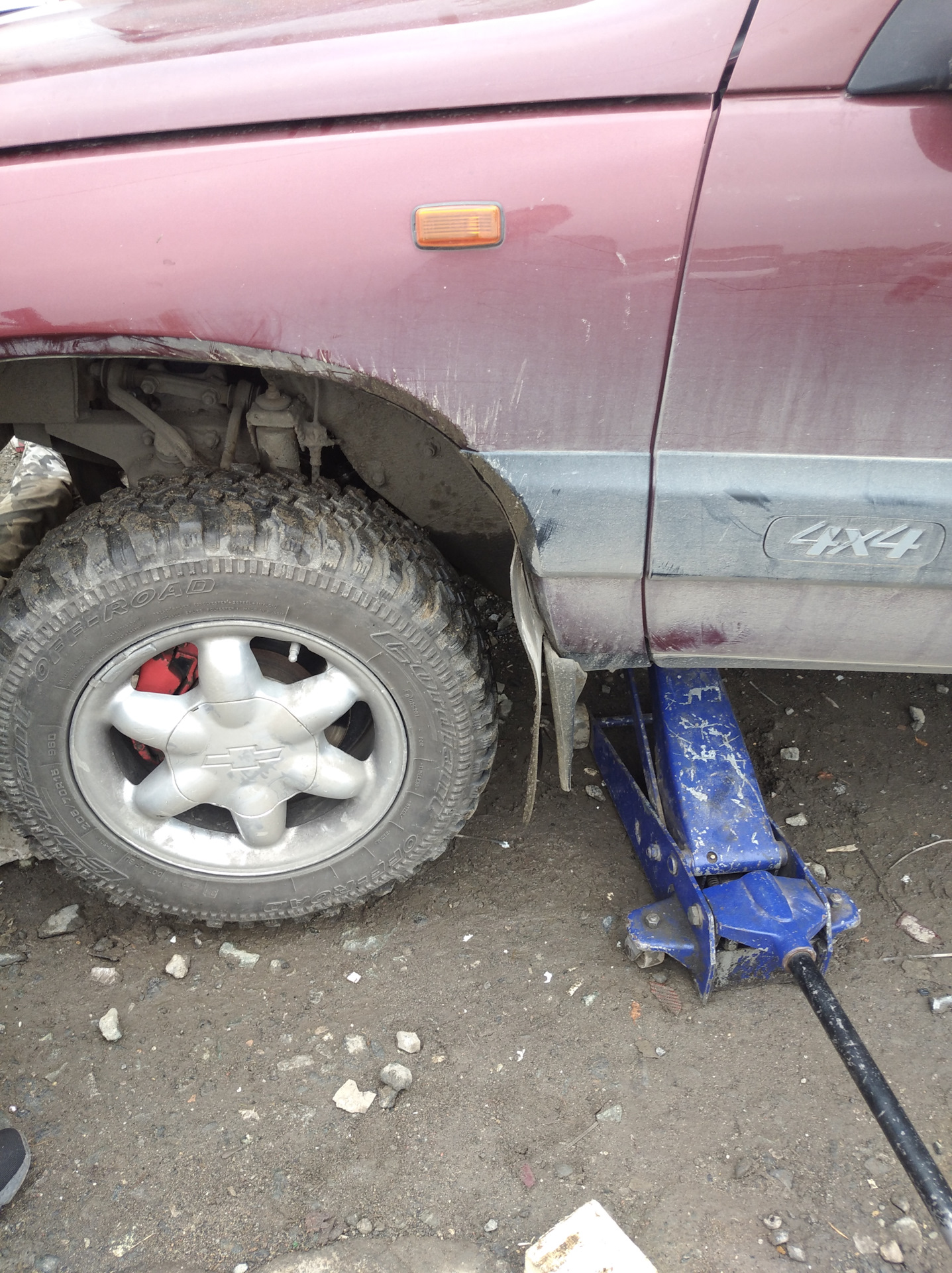 Шрусы и тяги — Chevrolet Niva, 2,7 л, 2005 года | визит на сервис | DRIVE2