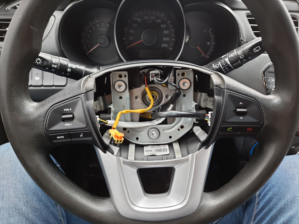 Мульти руль. — KIA Rio (3G), 1,6 л, 2013 года | своими руками | DRIVE2