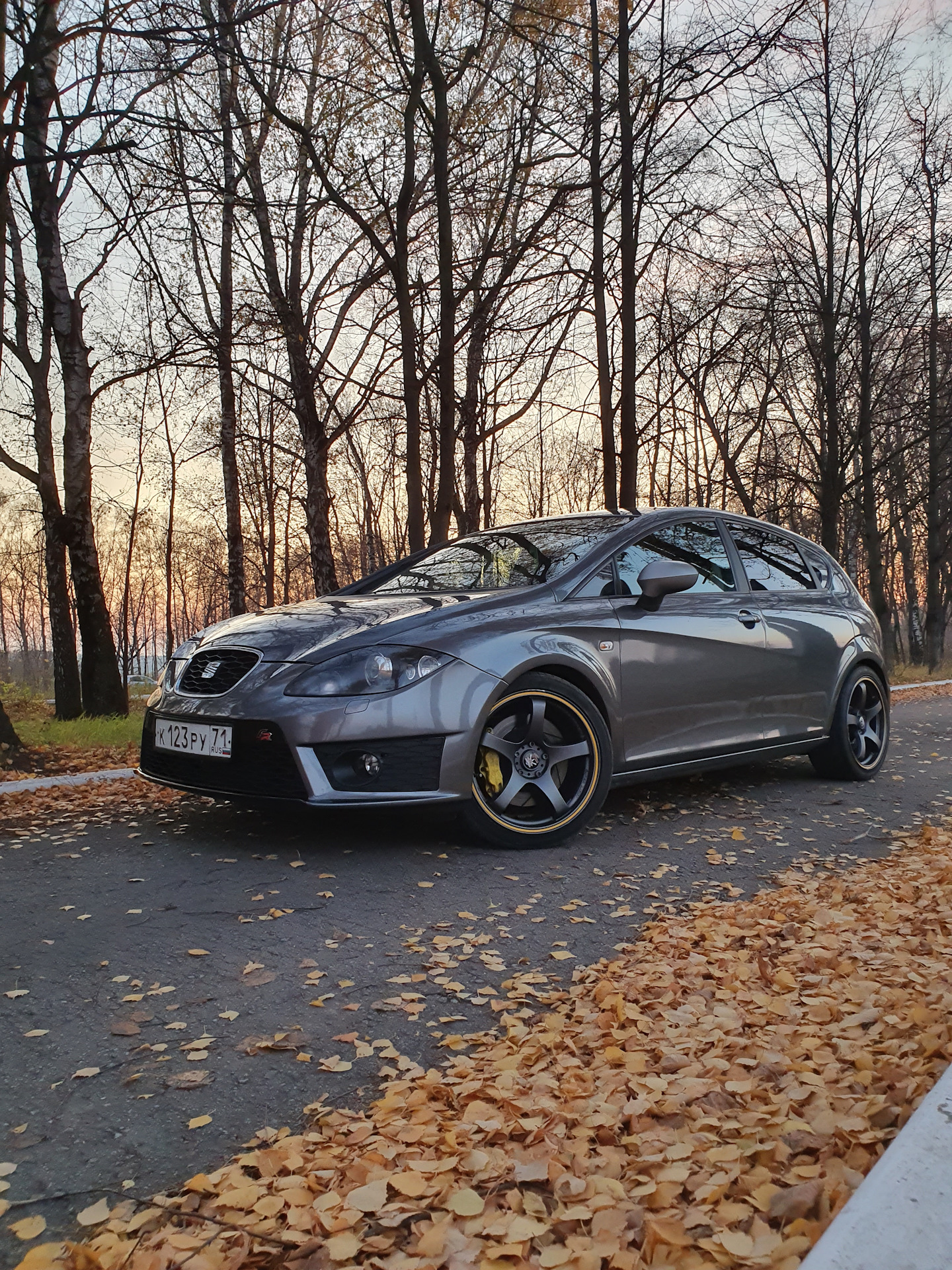 Провожая осень — SEAT Leon FR (Mk2), 2 л, 2012 года | фотография | DRIVE2