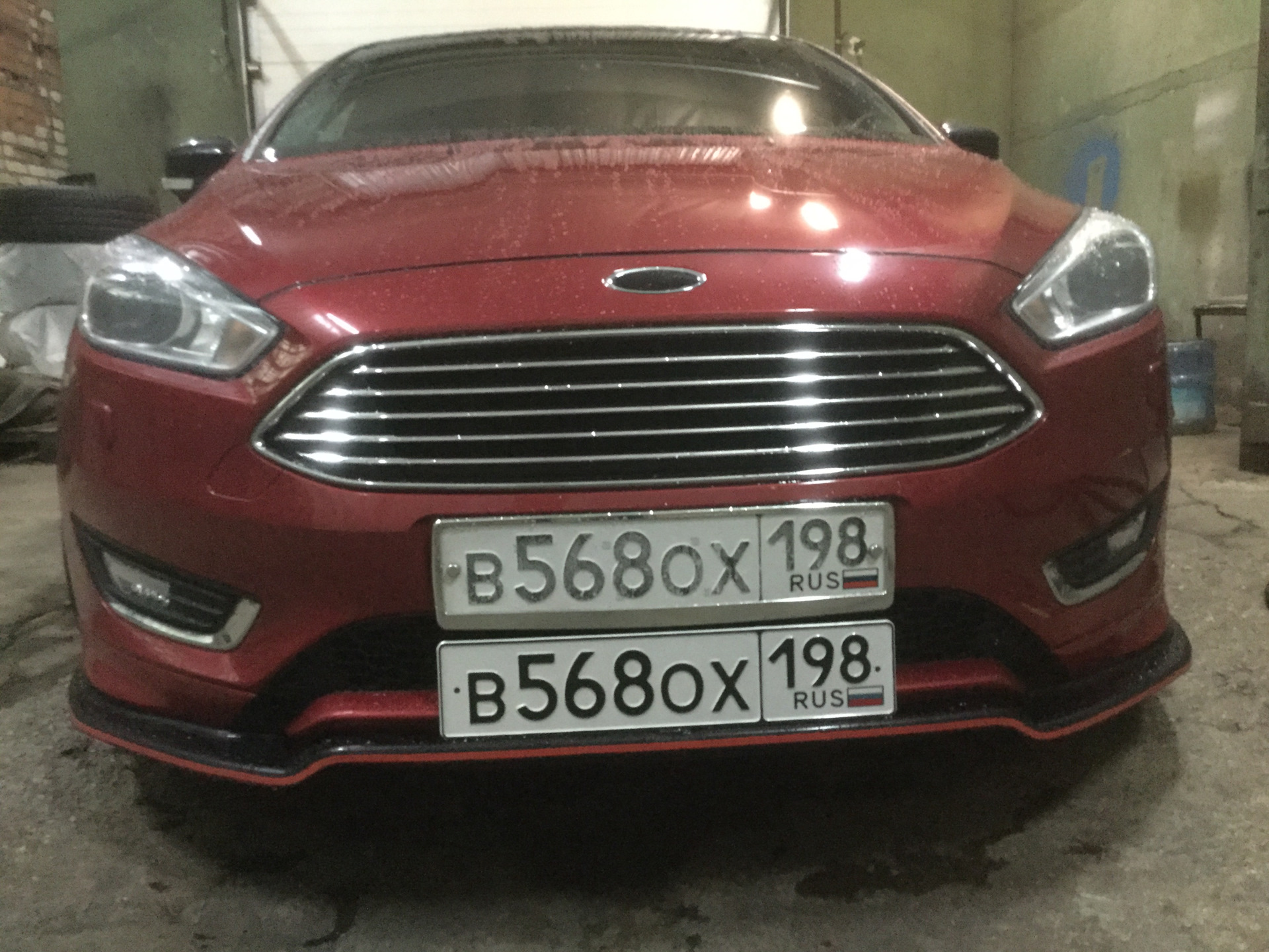 А где мой номер? А? Продолжение. — Ford Focus Hatchback III, 1,5 л ...