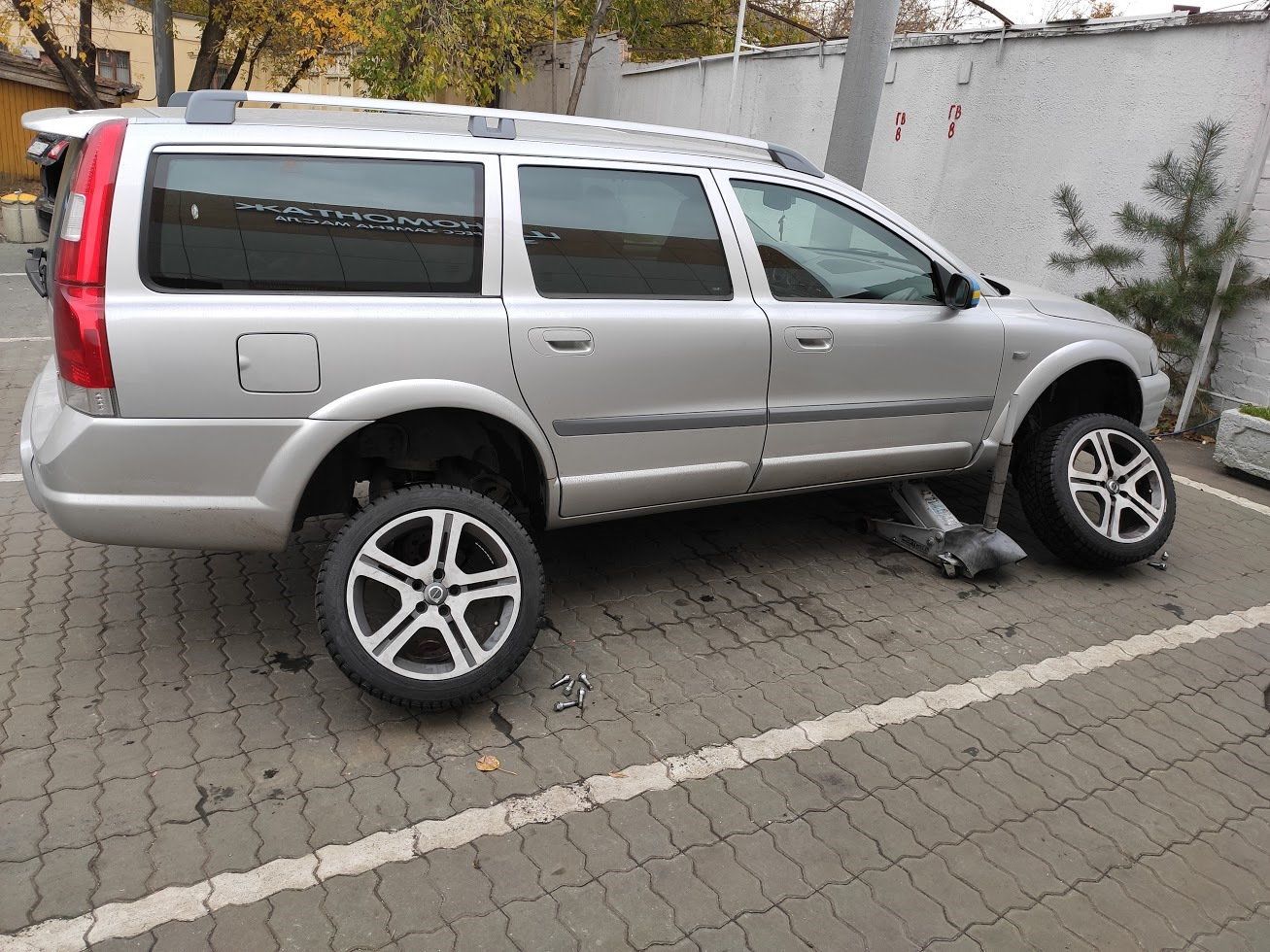 ТО подвески + новые колеса и зима) — Volvo V70 II, 2,5 л, 2004 года ...