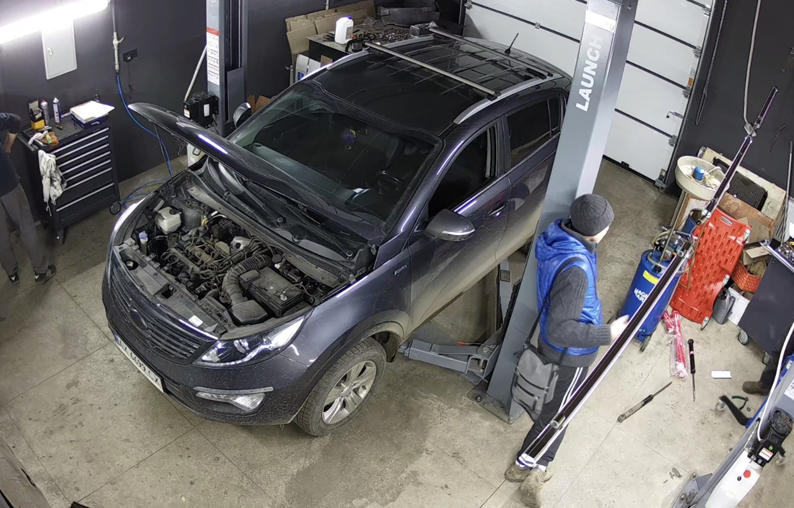 Очередное ТО. — KIA Sportage (3G), 2 л, 2013 года | плановое ТО | DRIVE2