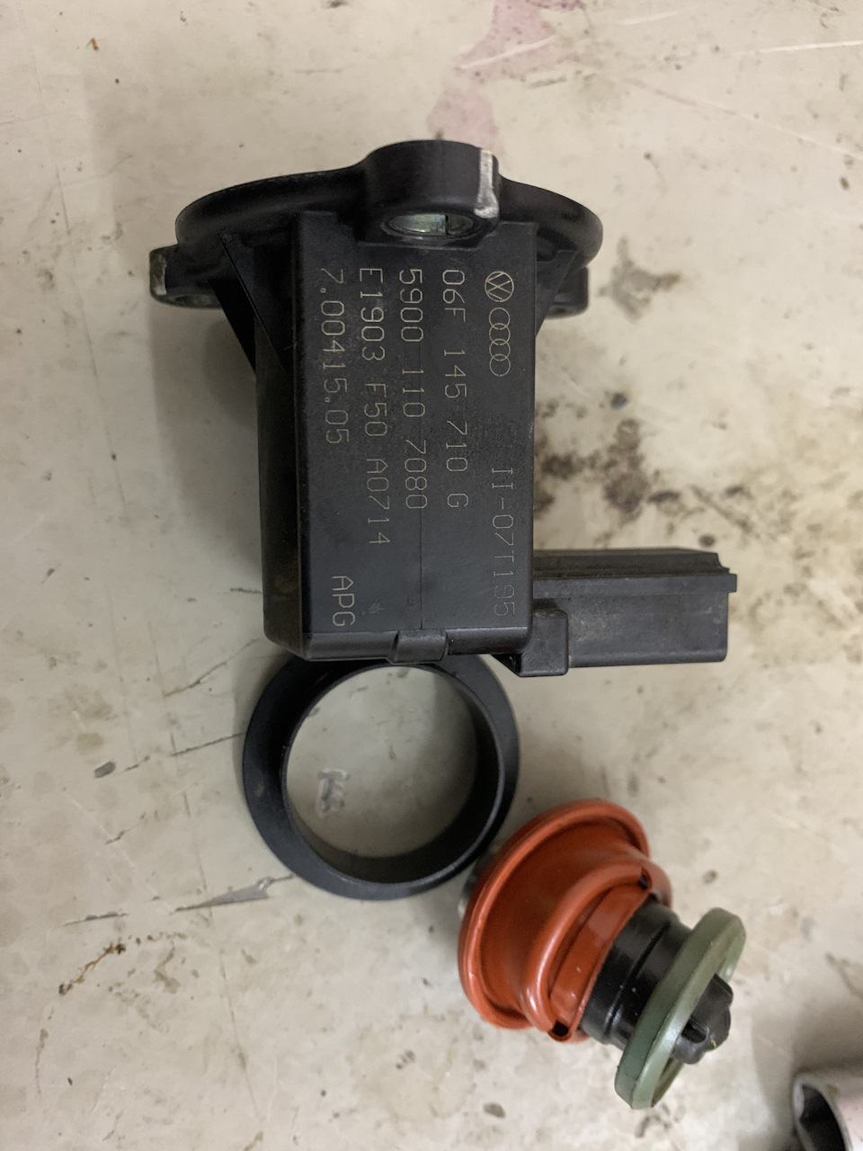 06F145710G Клапан электромагнитный перепускной VAG | Запчасти на DRIVE2