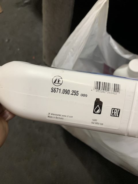 S671090255 Масло автоматической коробки передач ZF | Запчасти на DRIVE2