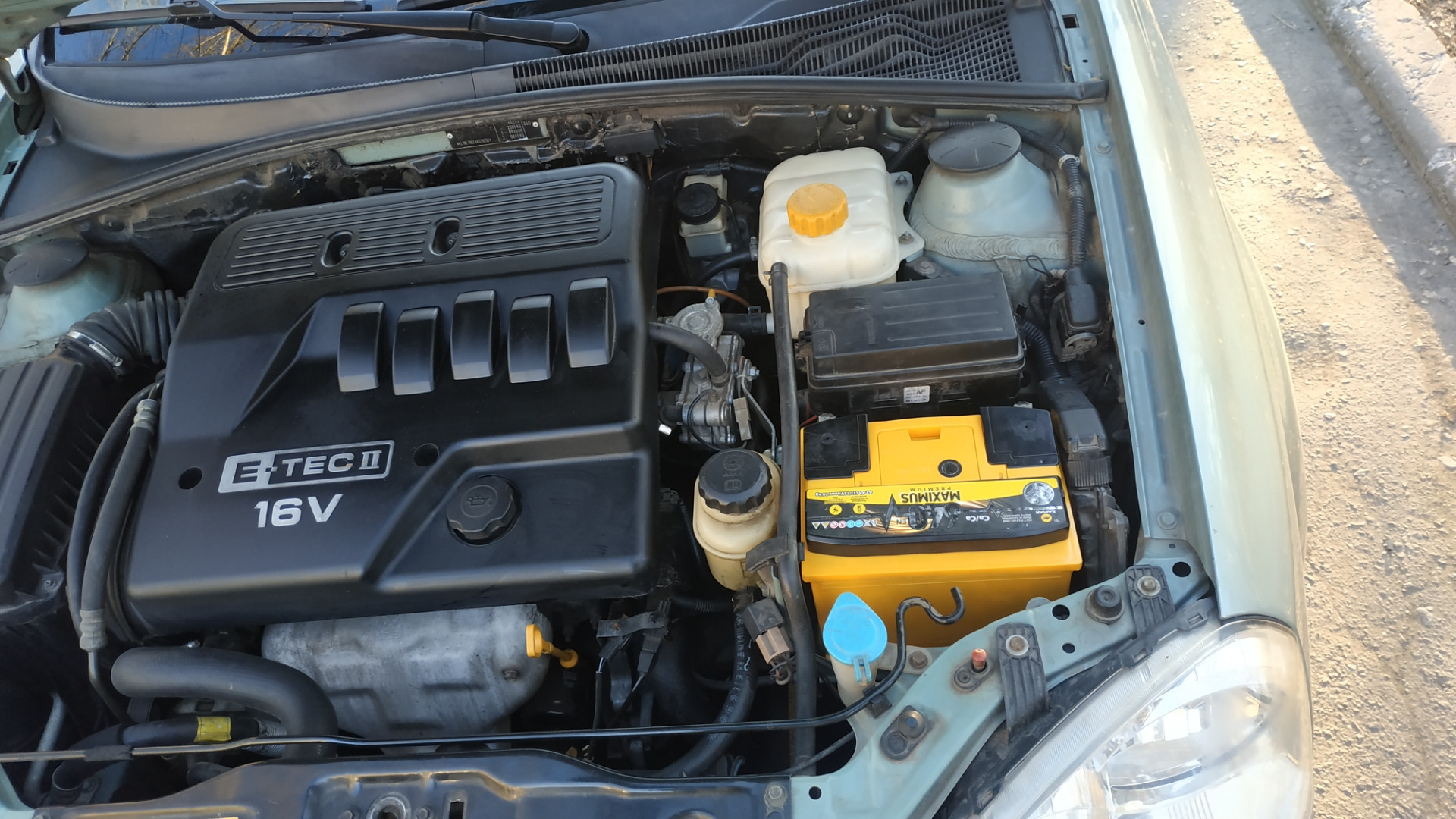 Новый аккумулятор Maximus 640А/62Ач — Chevrolet Lacetti Sedan, 1,6 л ...