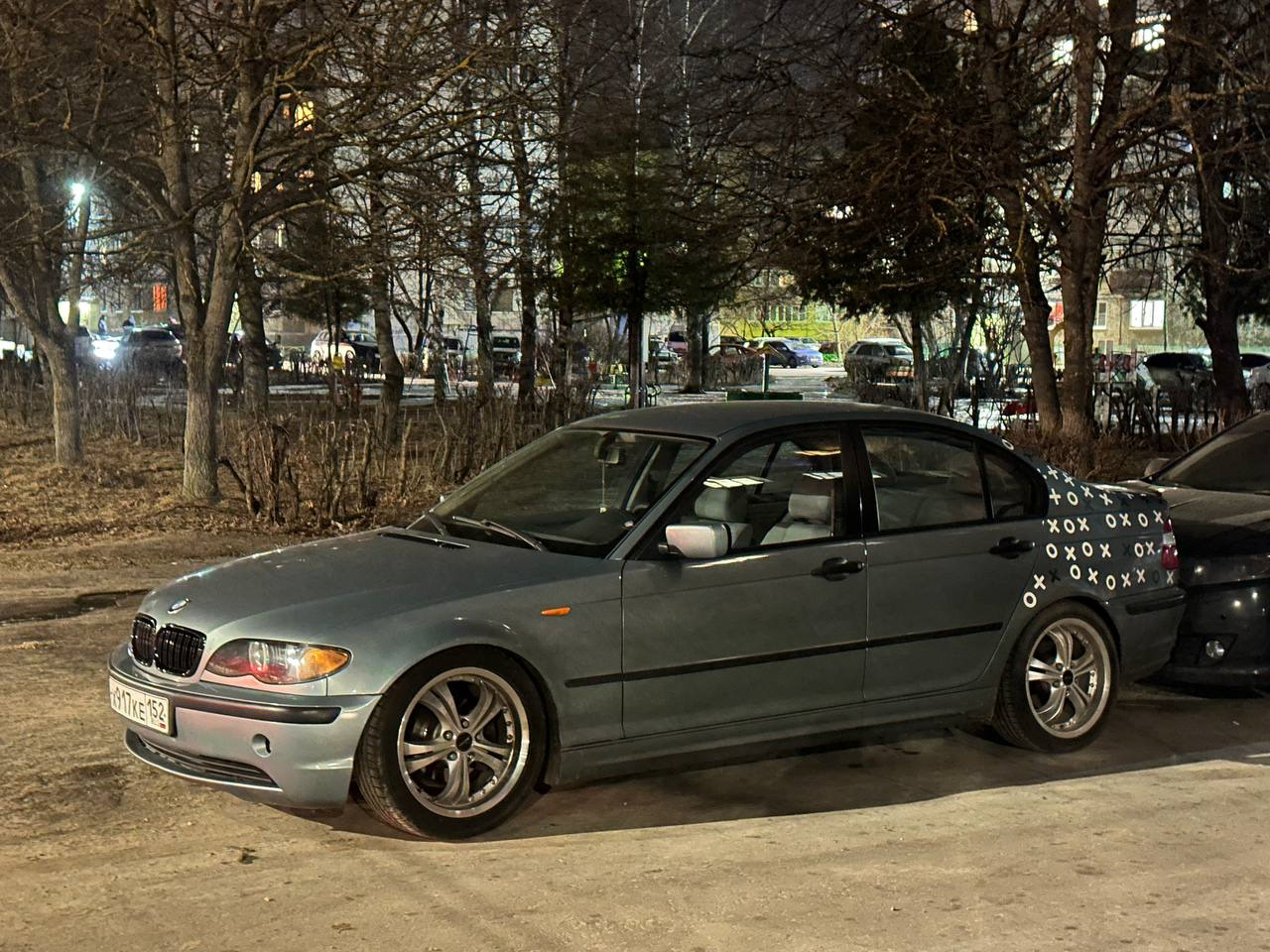 Выкатился с гаража 08.03.2025, покупка магнитолы — BMW 3 series (E46), 2 л, 2003 года | другое ...