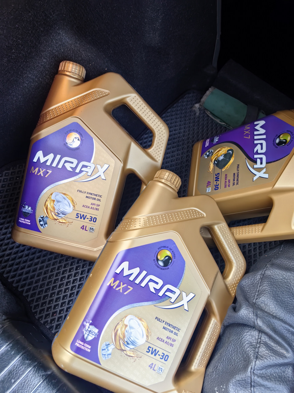 Масло Mirax 5w30 API — SP, A5/B5 — Chevrolet Lacetti 5D, 1,4 л, 2010 года | расходники | DRIVE2