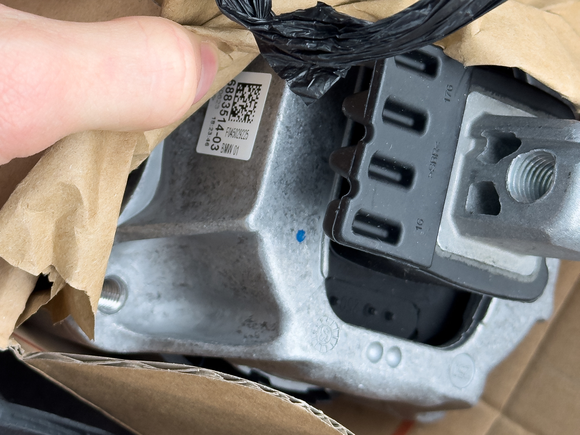 Замена подушек двигателя на B47D RWD. — BMW 5 series (G30), 2 л, 2020 ...