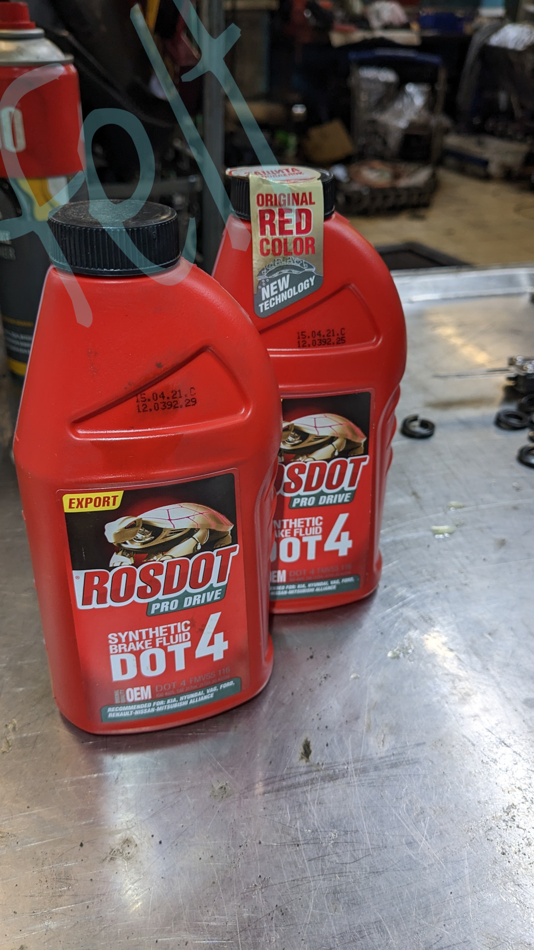 Замена передних тормозных колодок. Замена тормозной жидкости. ROSDOT ...