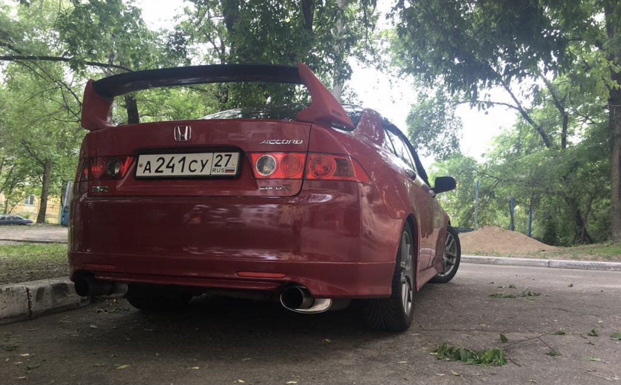 Я вернулся ) — Honda Accord Euro R (CL7), 2 л, 2002 года | своими ...