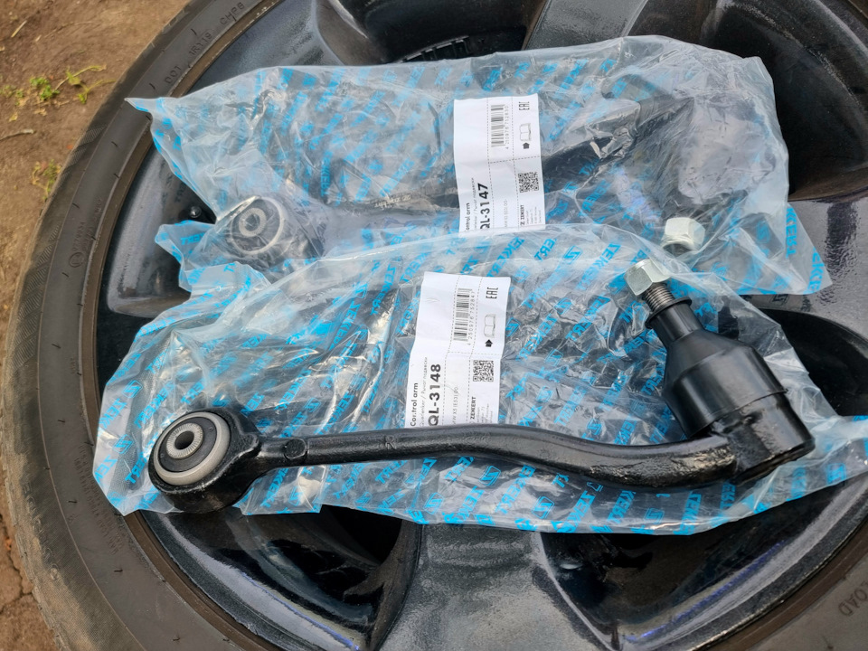 2️⃣8️⃣2️⃣ Рычаг передней подвески, нижний от Zekkert (часть 1) — BMW X5 (E53), 3 л, 2002 года ...