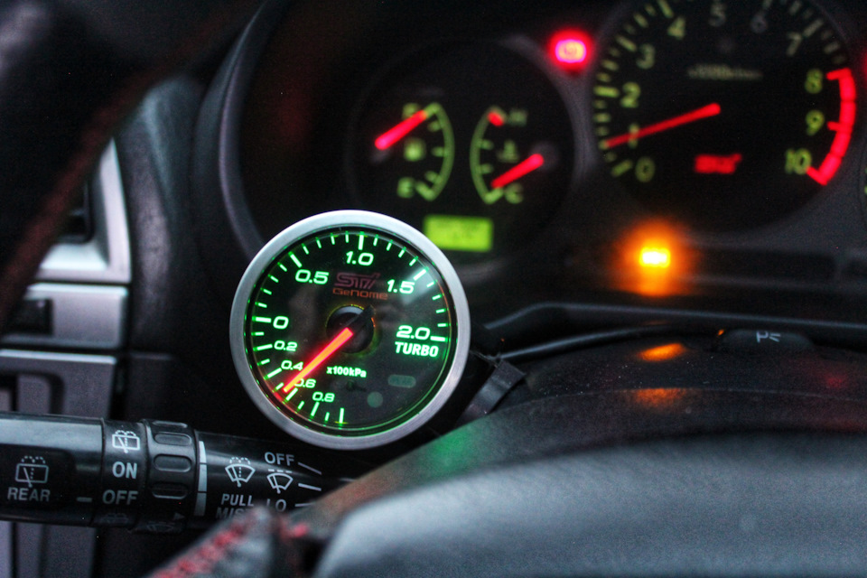 Датчик буста sti genome — Subaru Impreza WRX STI (GD), 2 л, 2002 года ...