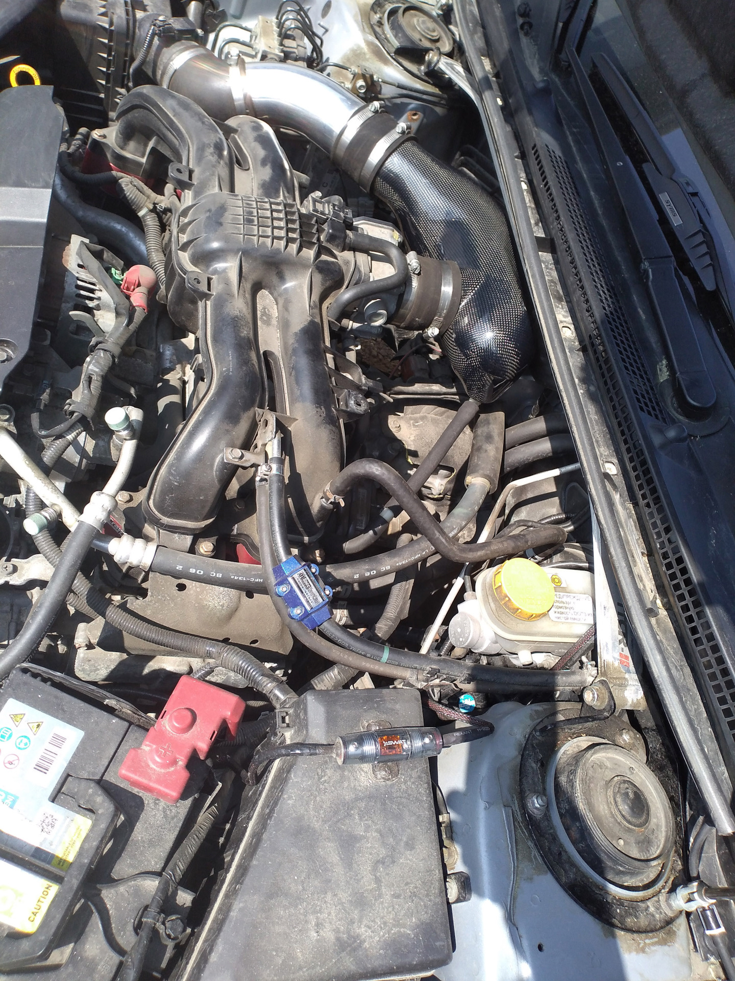 30 Впускной резонатор Syms. — Subaru XV (1G), 2 л, 2012 года | тюнинг ...