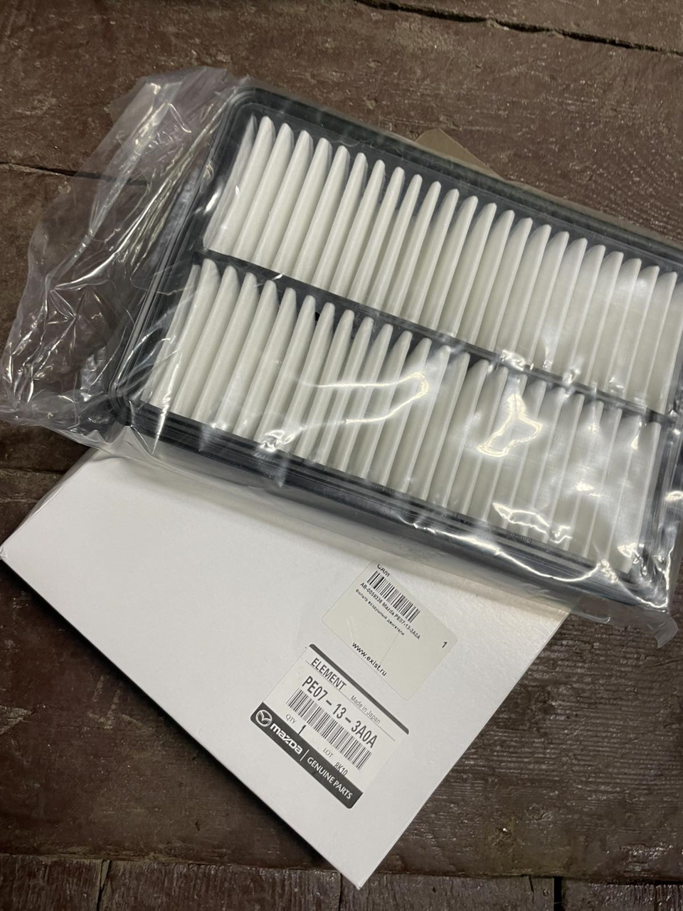 PE07133A0A Фильтр воздушный MAZDA | Запчасти на DRIVE2