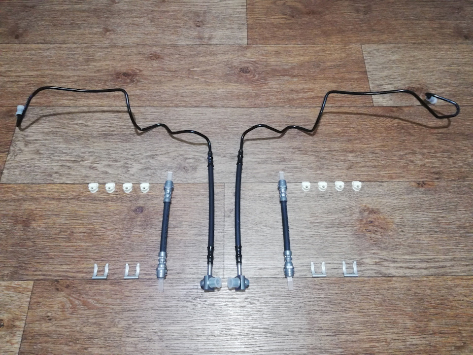 Покупка тормозных трубок и шлангов — Volkswagen Polo Sedan, 1,6 л, 2012 ...