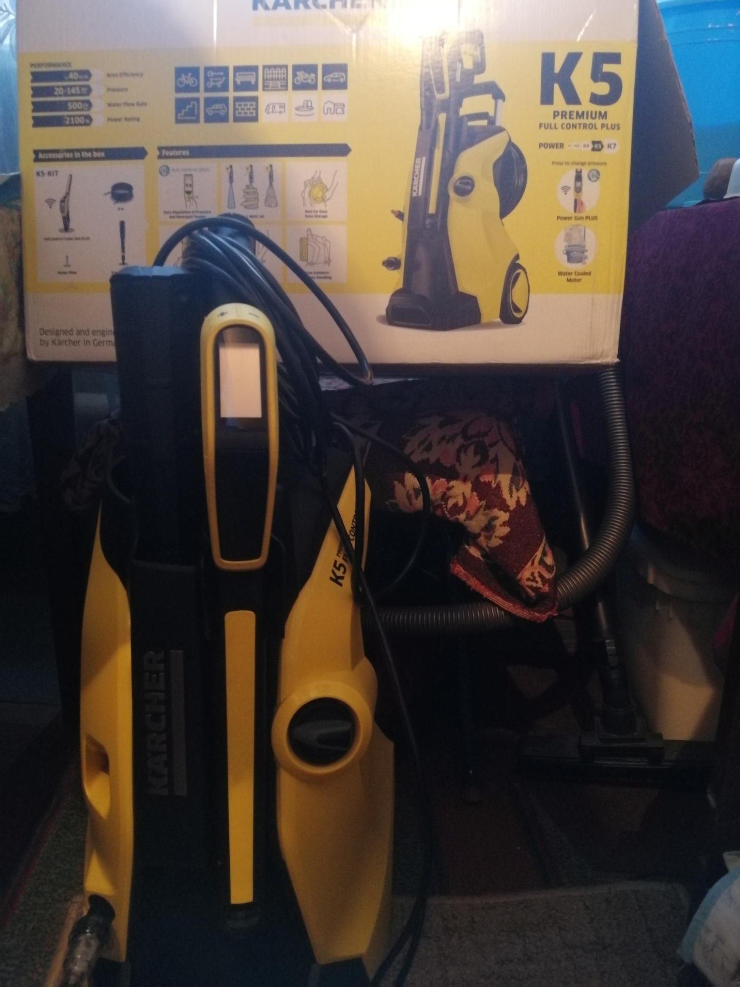 Вот такого звереныша подарили. Karcher k5 fc — Hyundai Solaris (1G), 1,6 л, 2012 года | мойка ...