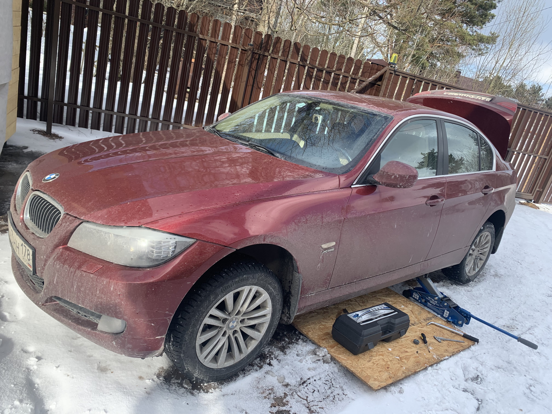 Запчасти — тормоза задние — BMW 3 series (E90), 2,5 л, 2011 года ...
