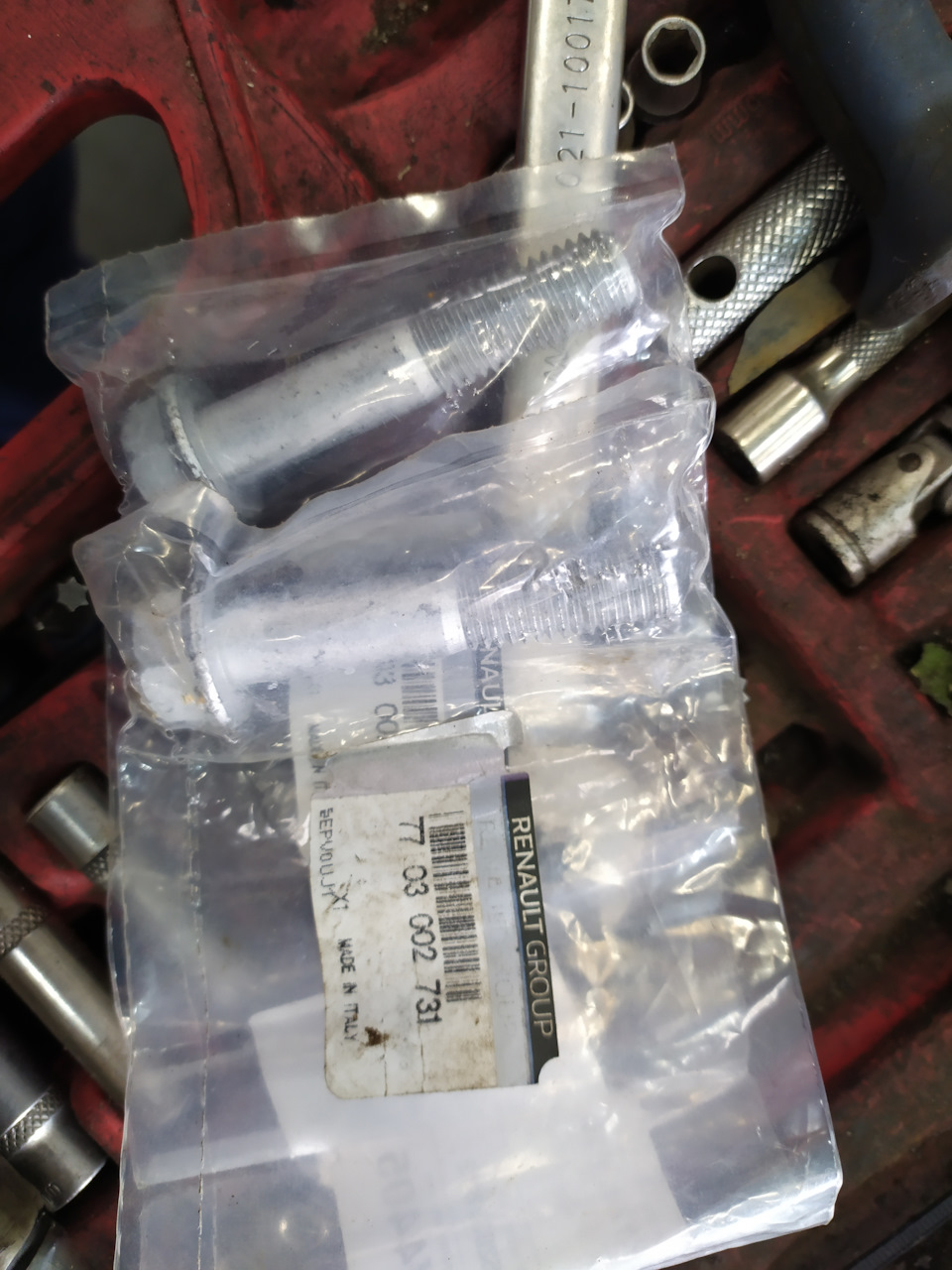 7703002731 Болт м12х1,75-60 10-9 RENAULT | Запчасти на DRIVE2