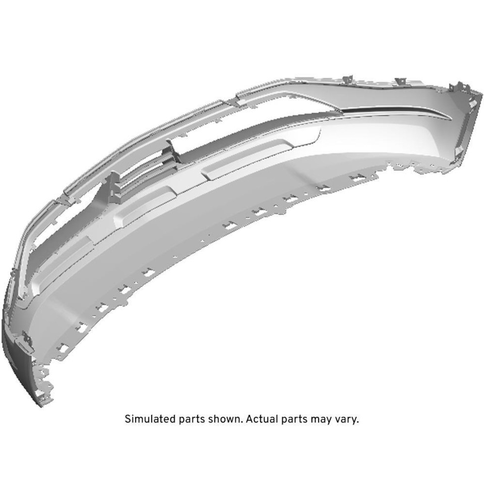 42770723 Фасция бампера передняя нижняя GM | Запчасти на DRIVE2