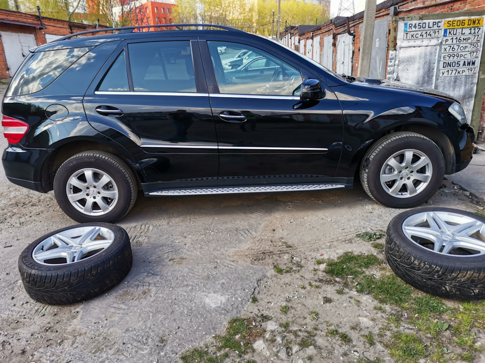 Колеса r20 #ДВАДЦАТОЧКИ — Mercedes-Benz M-Class (W164), 3,5 л, 2007 ...