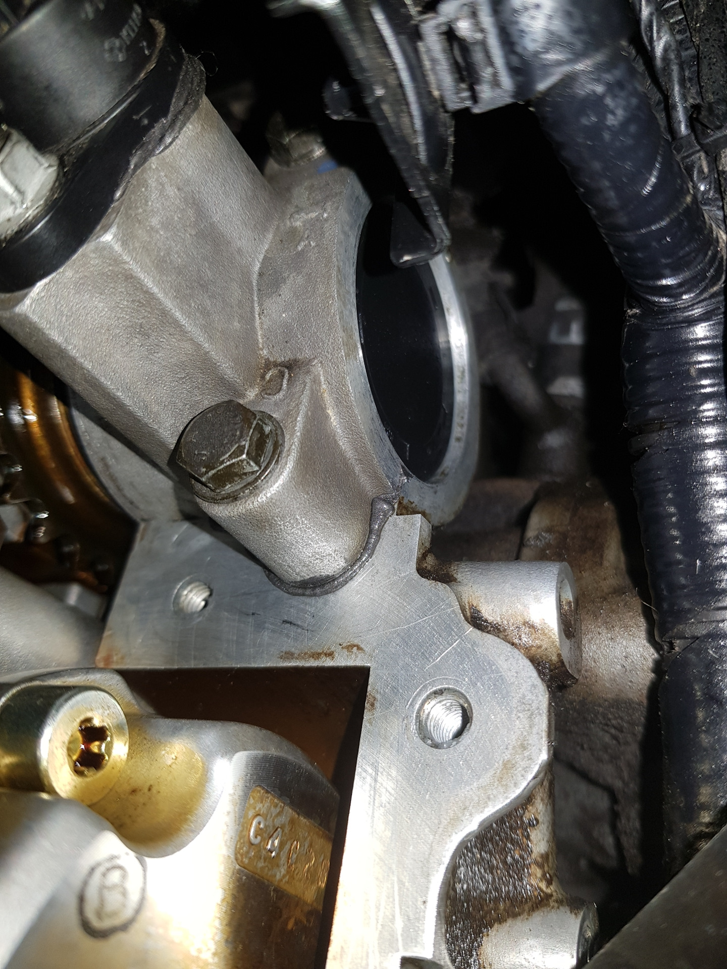 Замена цепи распредвалов с натяжителем — Hyundai Accent (3G), 1,6 л ...