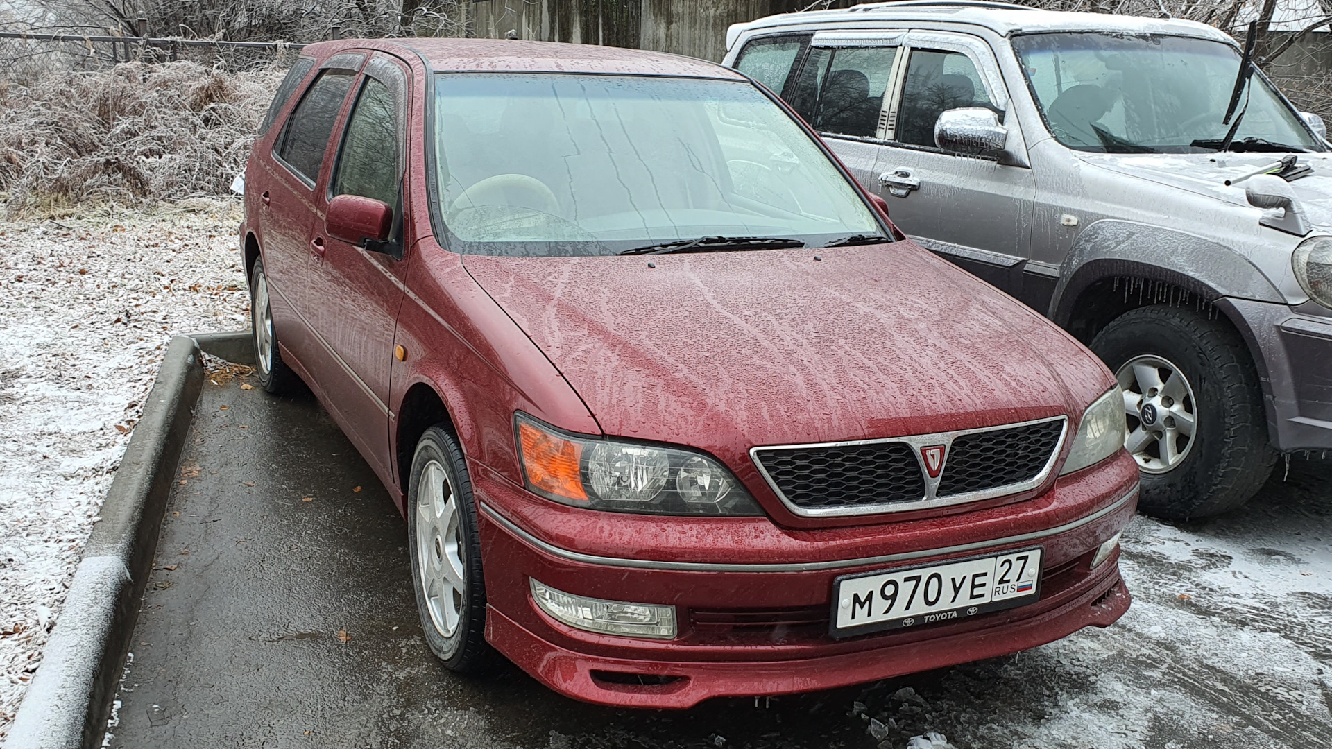 Toyota Ardeo (V50) 1.8 бензиновый 1998 | 1.8 бордовая на DRIVE2