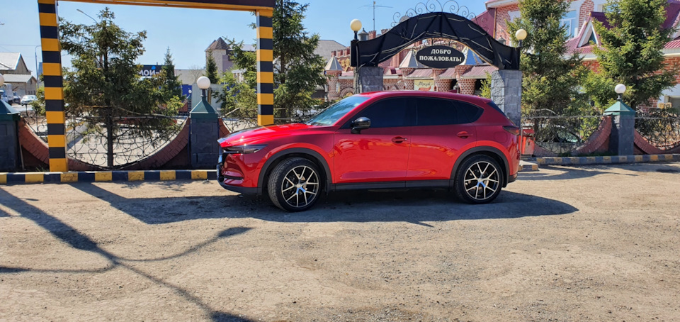 Немного фото, новые тапочки — Mazda CX-5 (2G), 2,5 л, 2018 года | колёсные диски | DRIVE2