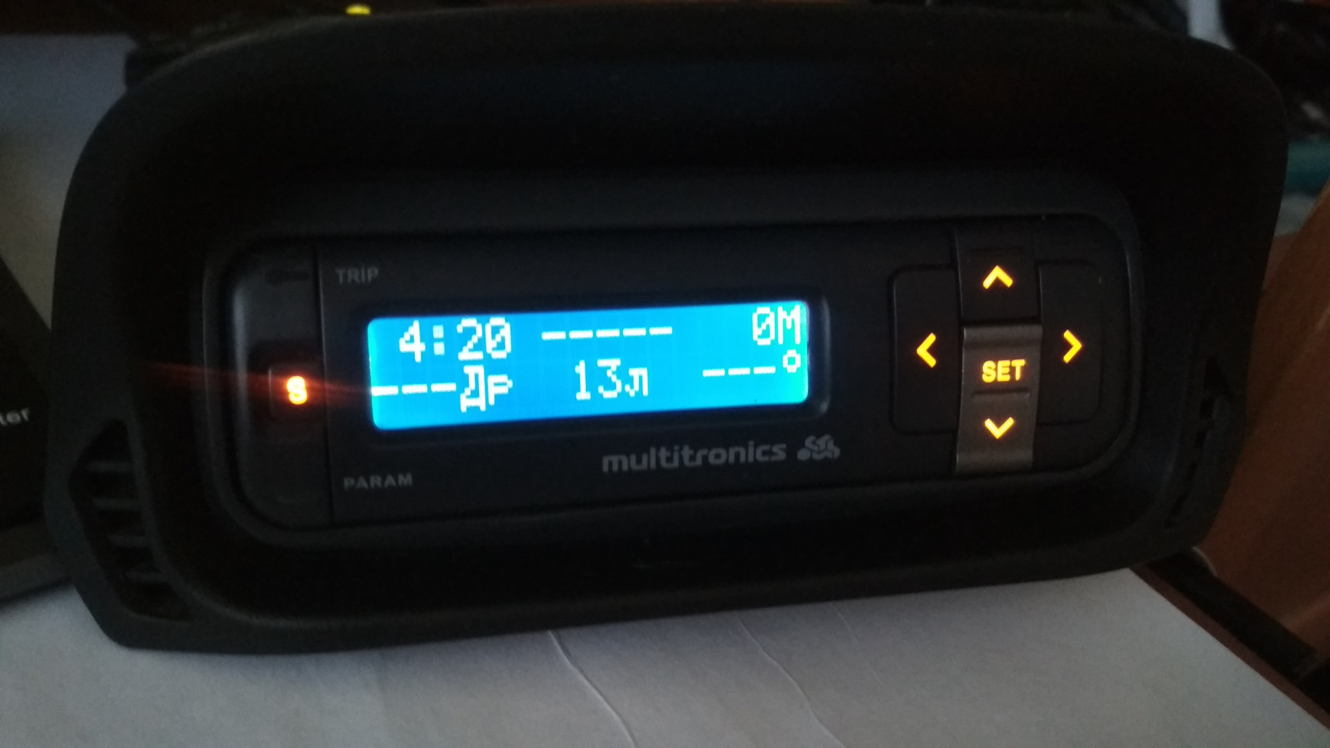 Бортовой компьютер Multitronics TC 50UPL — ГАЗ 31029, 2,5 л, 1997 года | аксессуары | DRIVE2