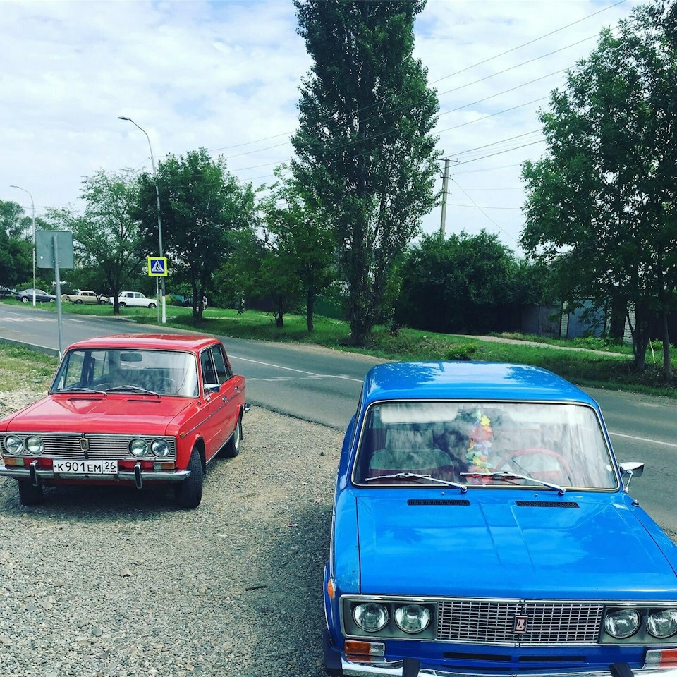 Встреча с земляком. — Lada 2103, 1,5 л, 1973 года | встреча | DRIVE2