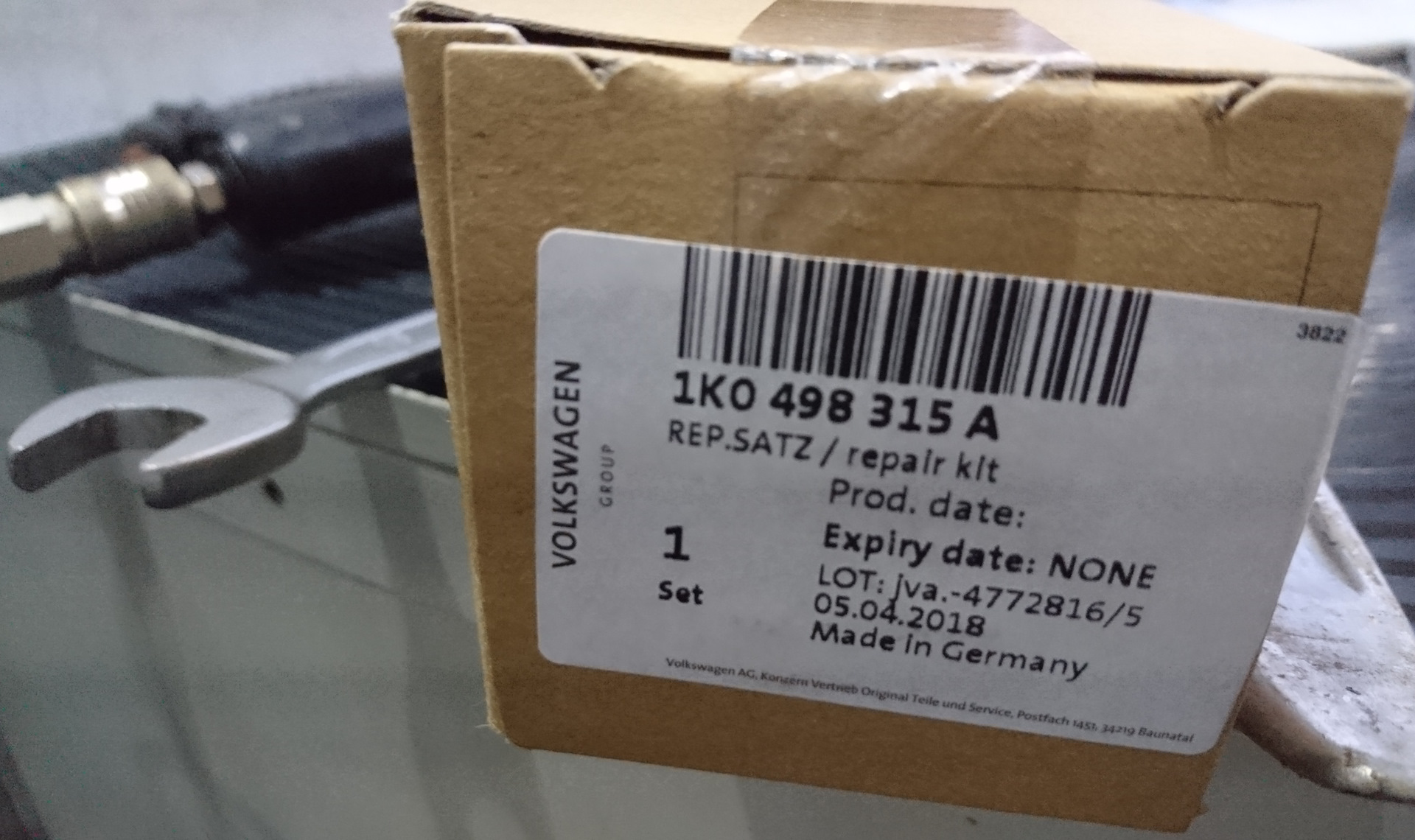 Заменить стойки стабилизатора — Volkswagen Golf Plus, 1,4 л, 2012 года ...