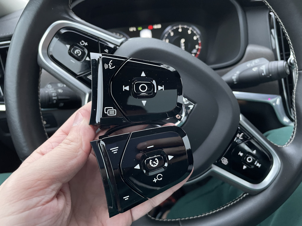 Кнопки руля(замена) — Volvo V90 Cross Country, 2 л, 2019 года ...
