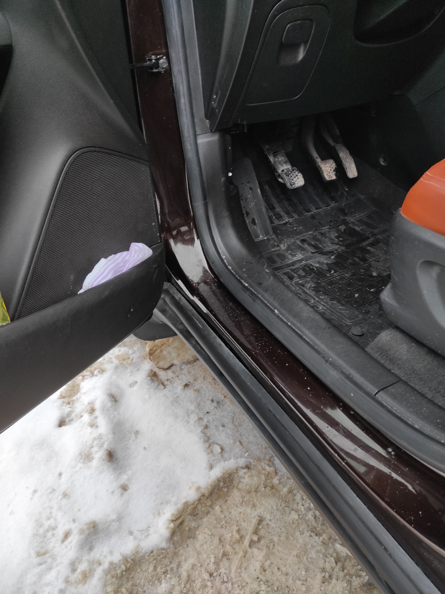 Ремонт левой бочины — Opel Mokka (1G), 1,4 л, 2013 года | кузовной ...