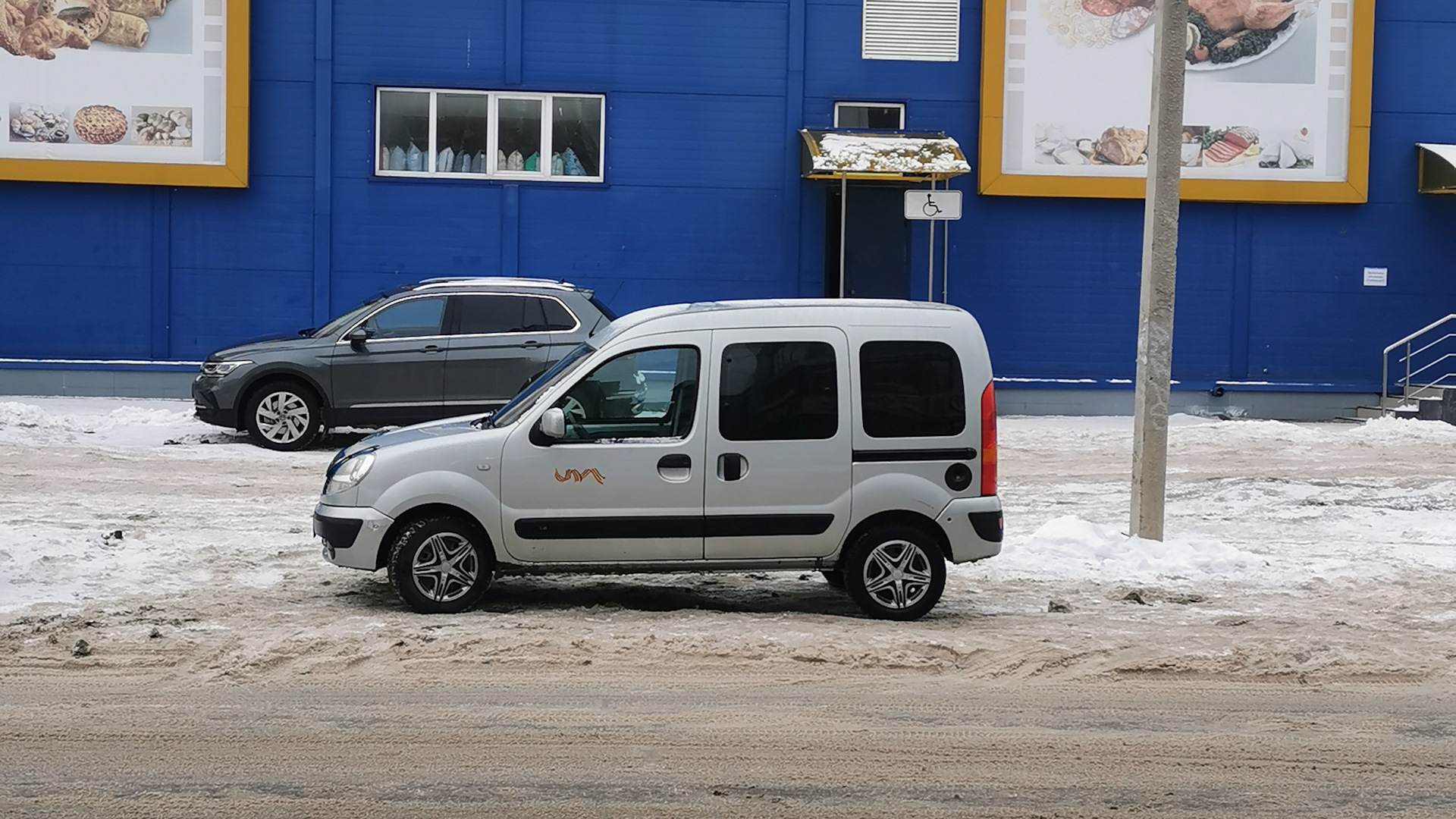 Renault Kangoo (1G) 1.4 бензиновый 2008 | Cartoon на DRIVE2