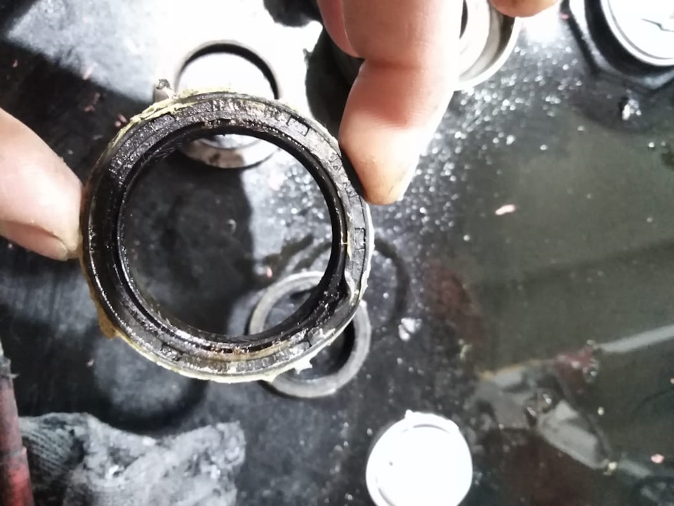 Замена ГРМ 5VZFE Сурф 215 — Toyota Hilux Surf (4G), 3,4 л, 2002 года ...