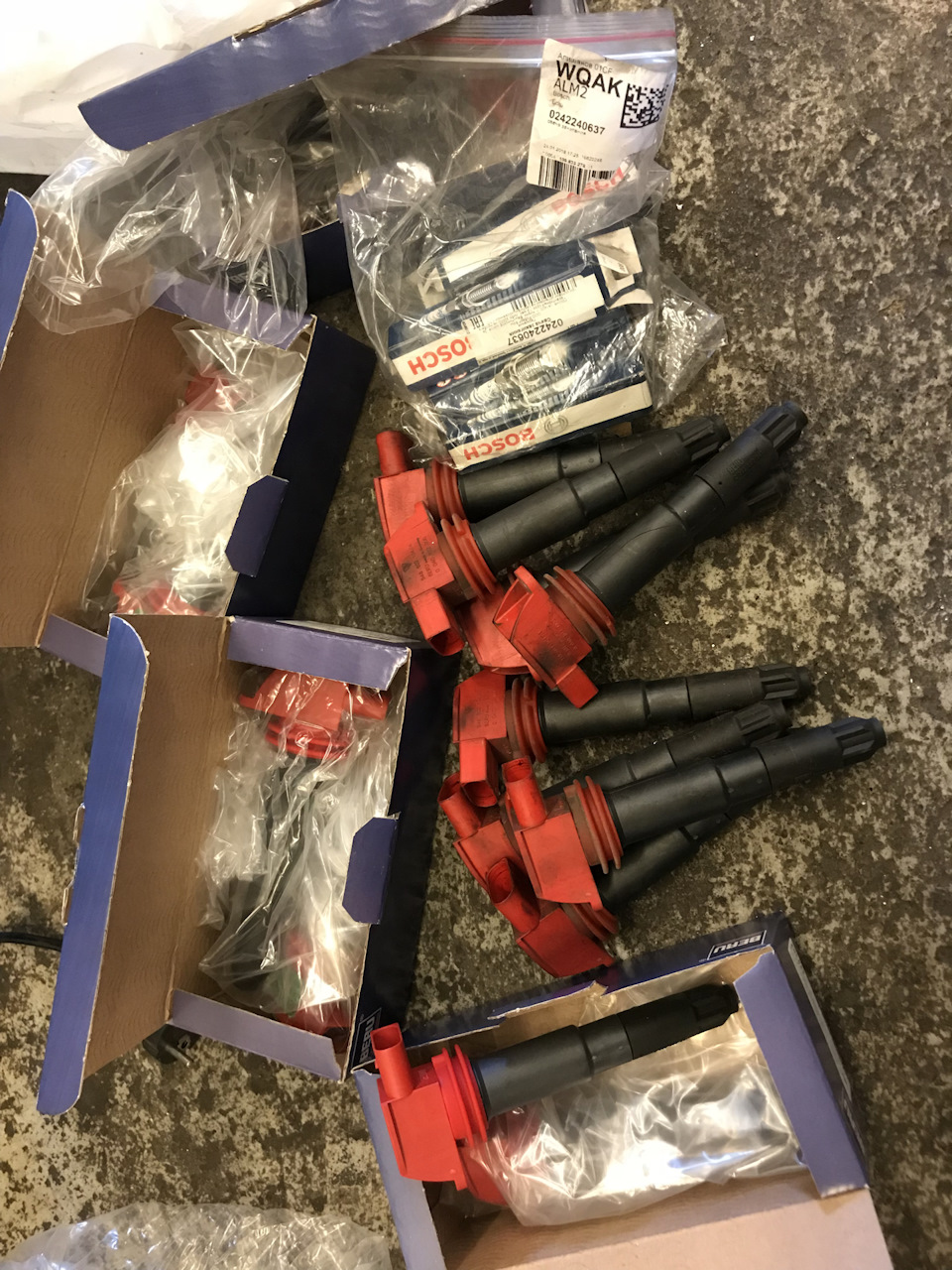 0242240637 Свеча зажигания BOSCH | Запчасти на DRIVE2