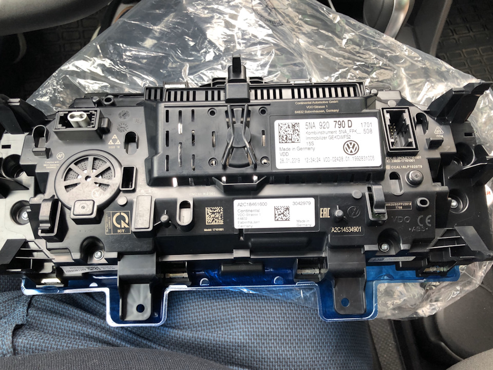 5NA920790D Панель приборов VAG | Запчасти на DRIVE2