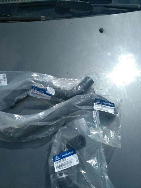 2541125100 Патрубок радиатора верхний (dohc) KIA HYUNDAI | Запчасти на ...