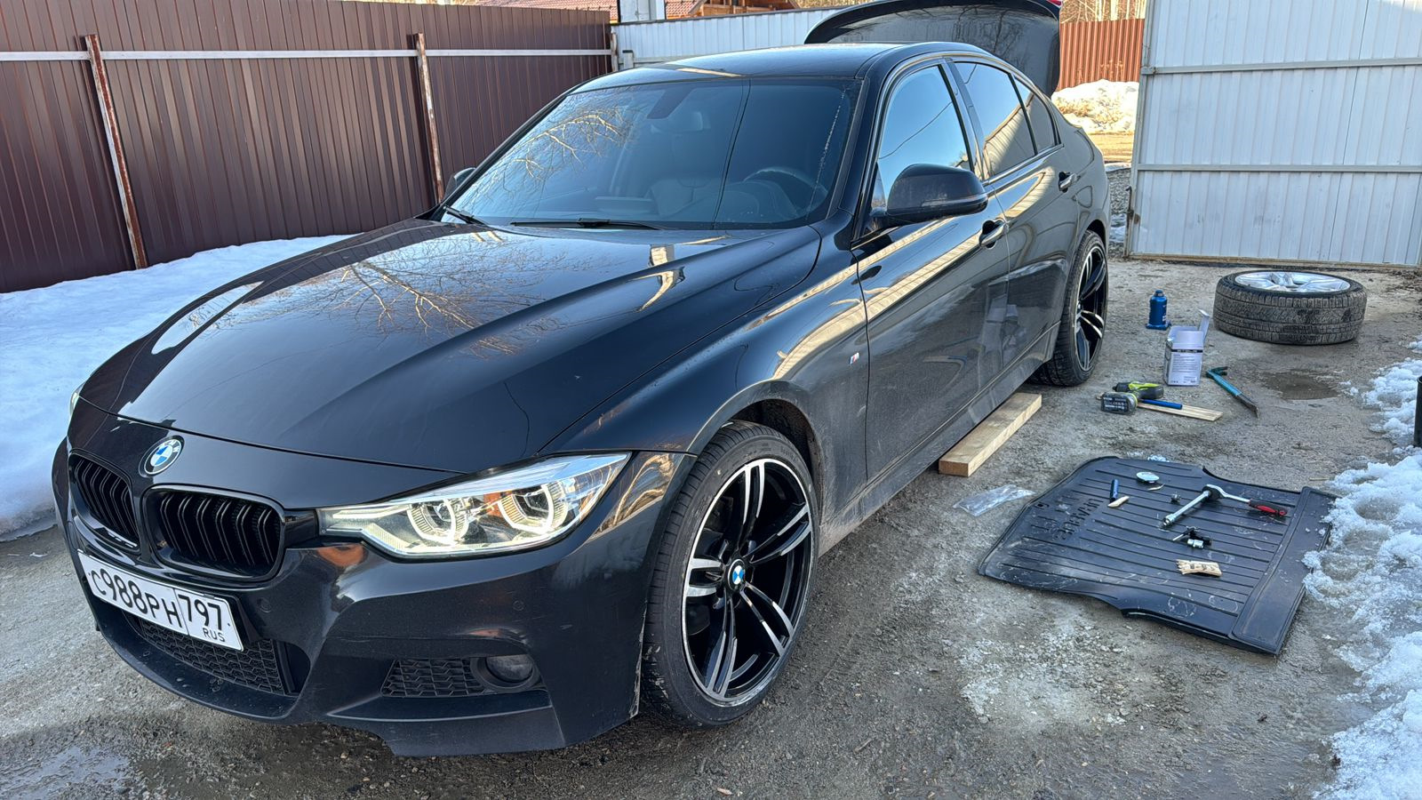 Переобувка на лето, 437M Style — BMW 3 series (F30), 2 л, 2018 года ...