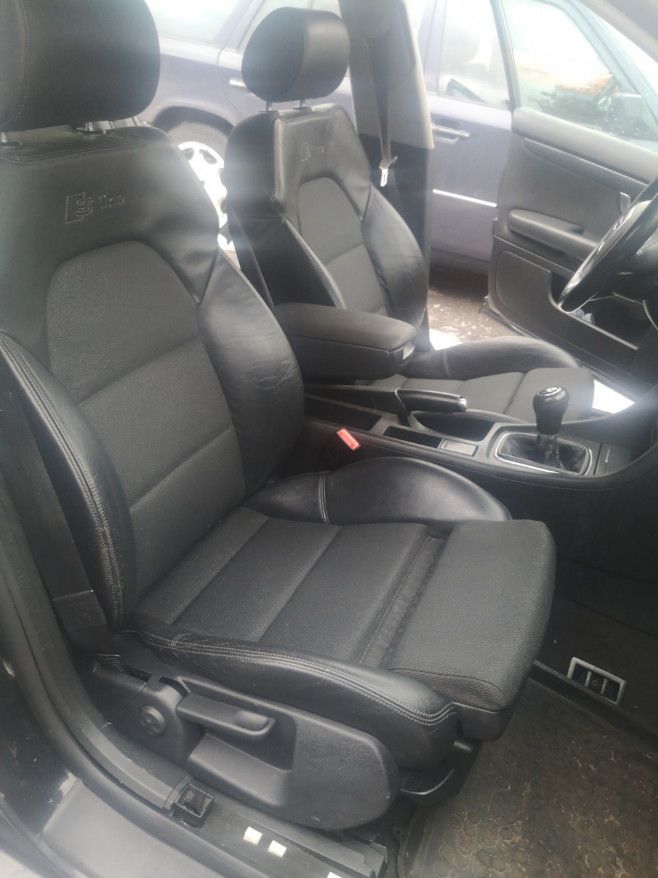 S-line салон — Audi A4 Avant (B6), 1,9 л, 2002 года | стайлинг | DRIVE2