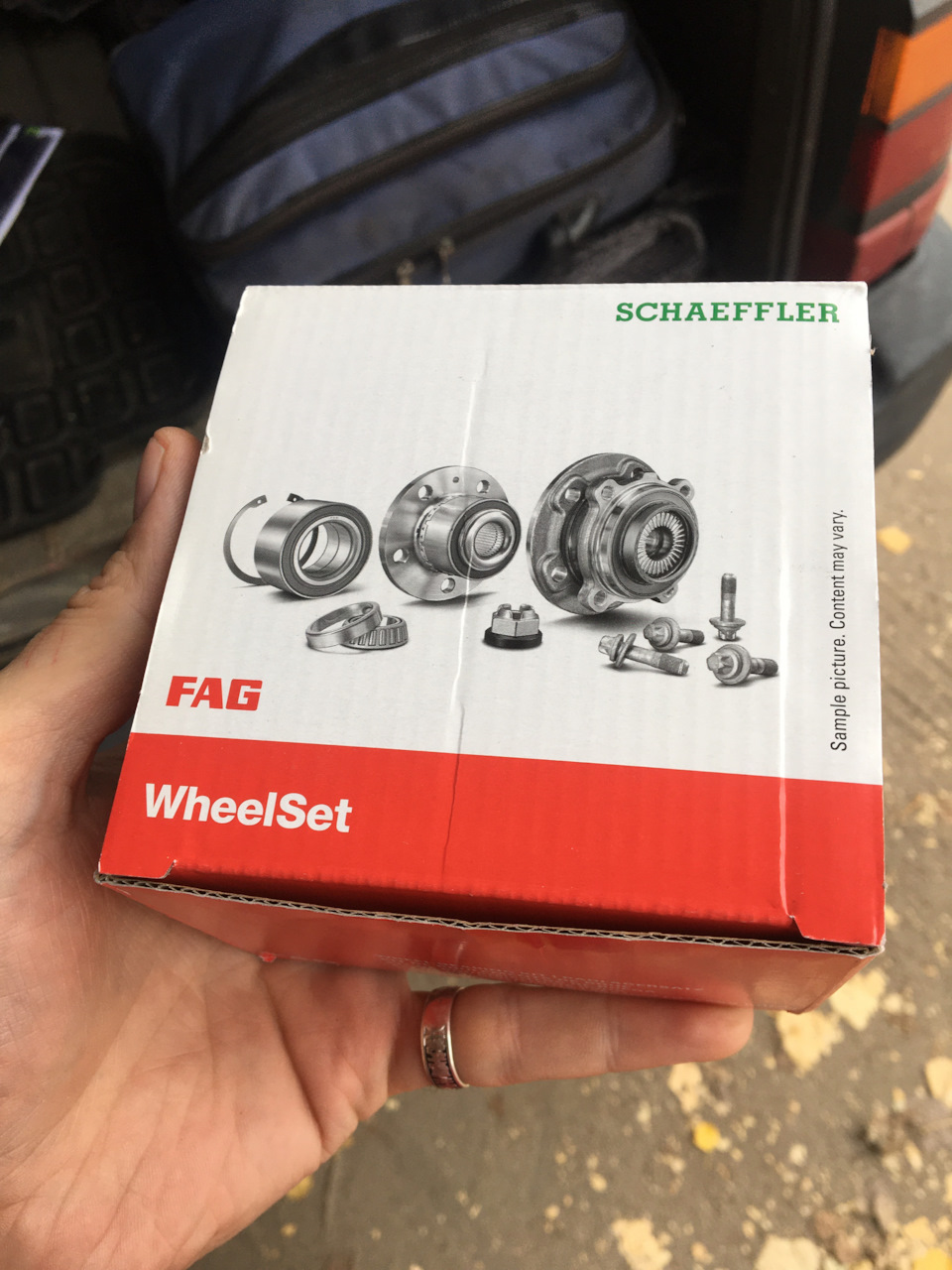 Подшипник передней ступицы — Volkswagen Passat Variant (B3), 1,8 л ...