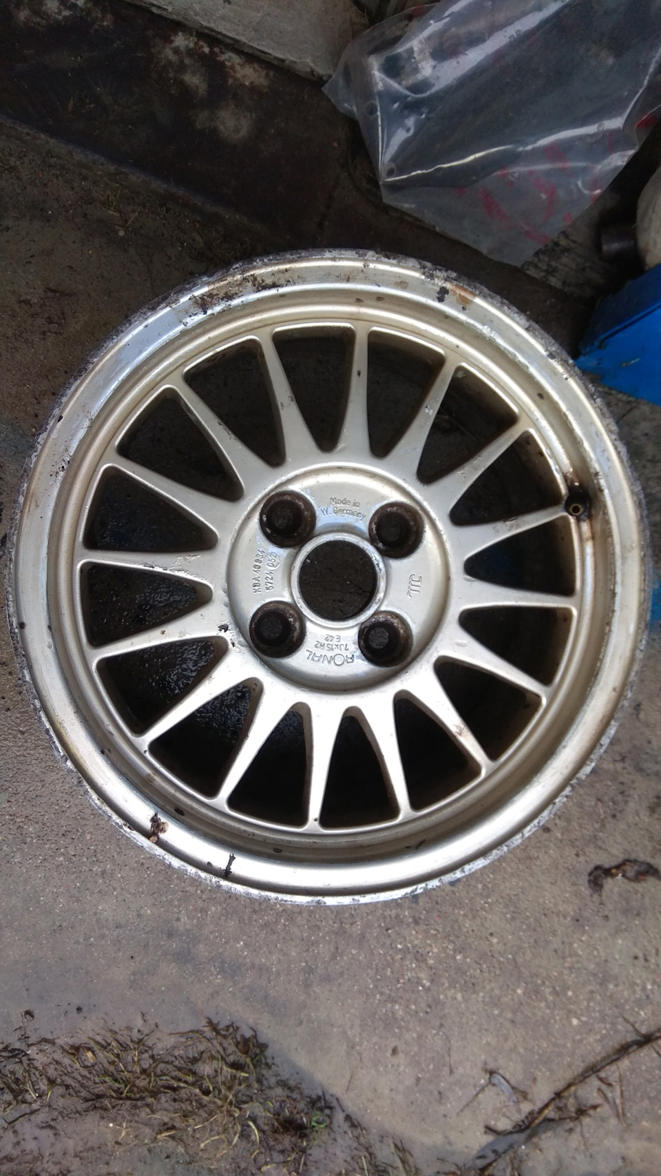 Ronal r15 — Audi Coupe (81/85), 1,4 л, 1982 года | колёсные диски | DRIVE2