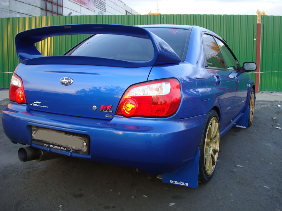 Спойлер Syms Subaru GDB — Subaru Impreza WRX STI (GD), 2 л, 2003 года ...
