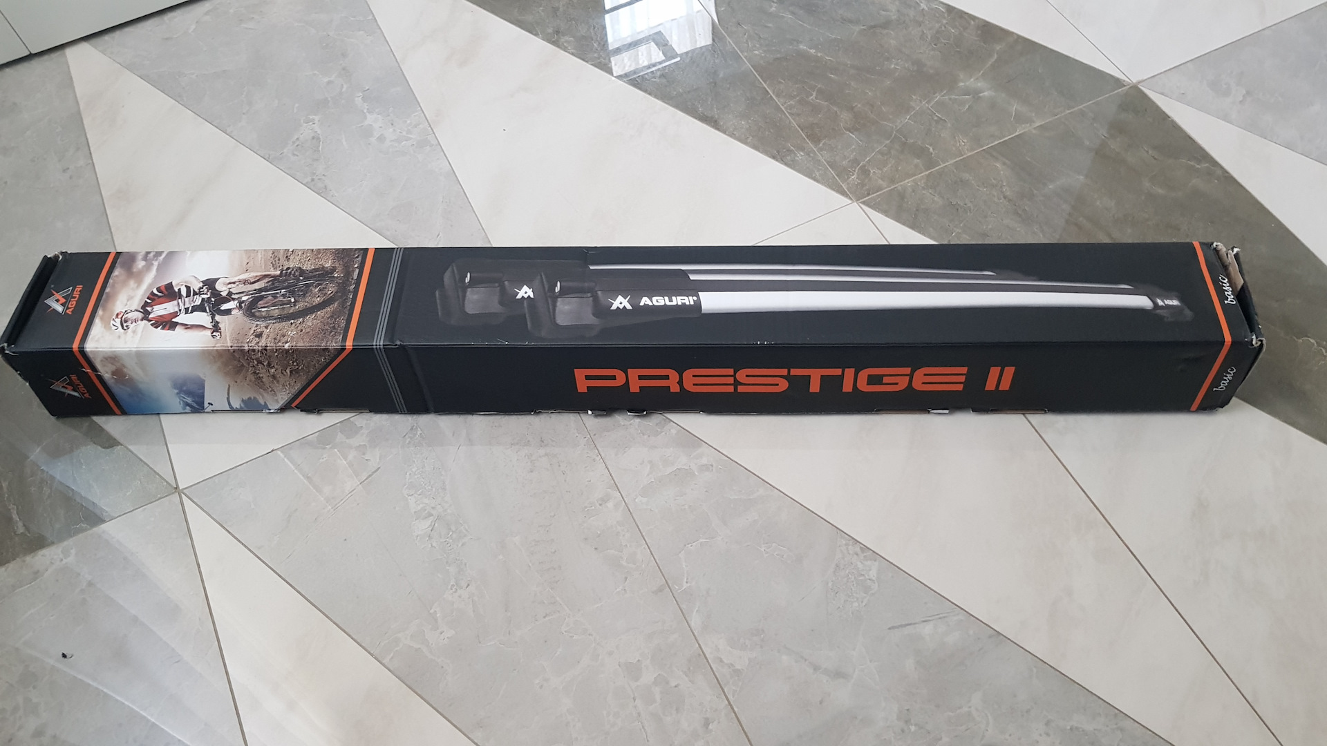 Aguri Prestige II S14 (черный) на Volkswagen Tiguan II — Volkswagen Tiguan (2G), 1,4 л, 2020 ...