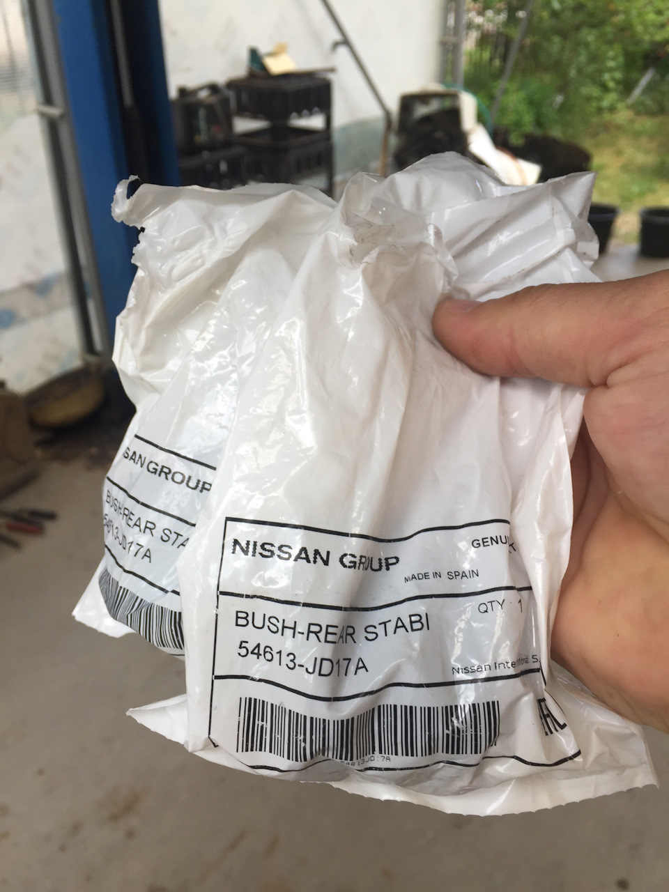 54613JD17A ВТУЛКА ЗАДНЕГО СТАБИЛИЗАТОРА/BUSH NISSAN INFINITI | Запчасти ...
