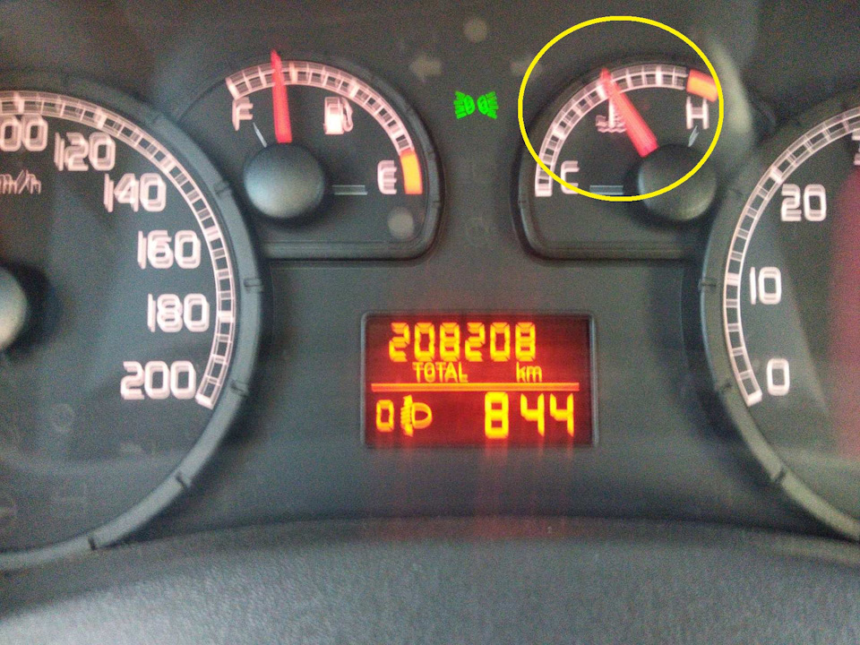 Термостат — поломка. — FIAT Doblo (1G), 1,4 л, 2008 года | поломка | DRIVE2