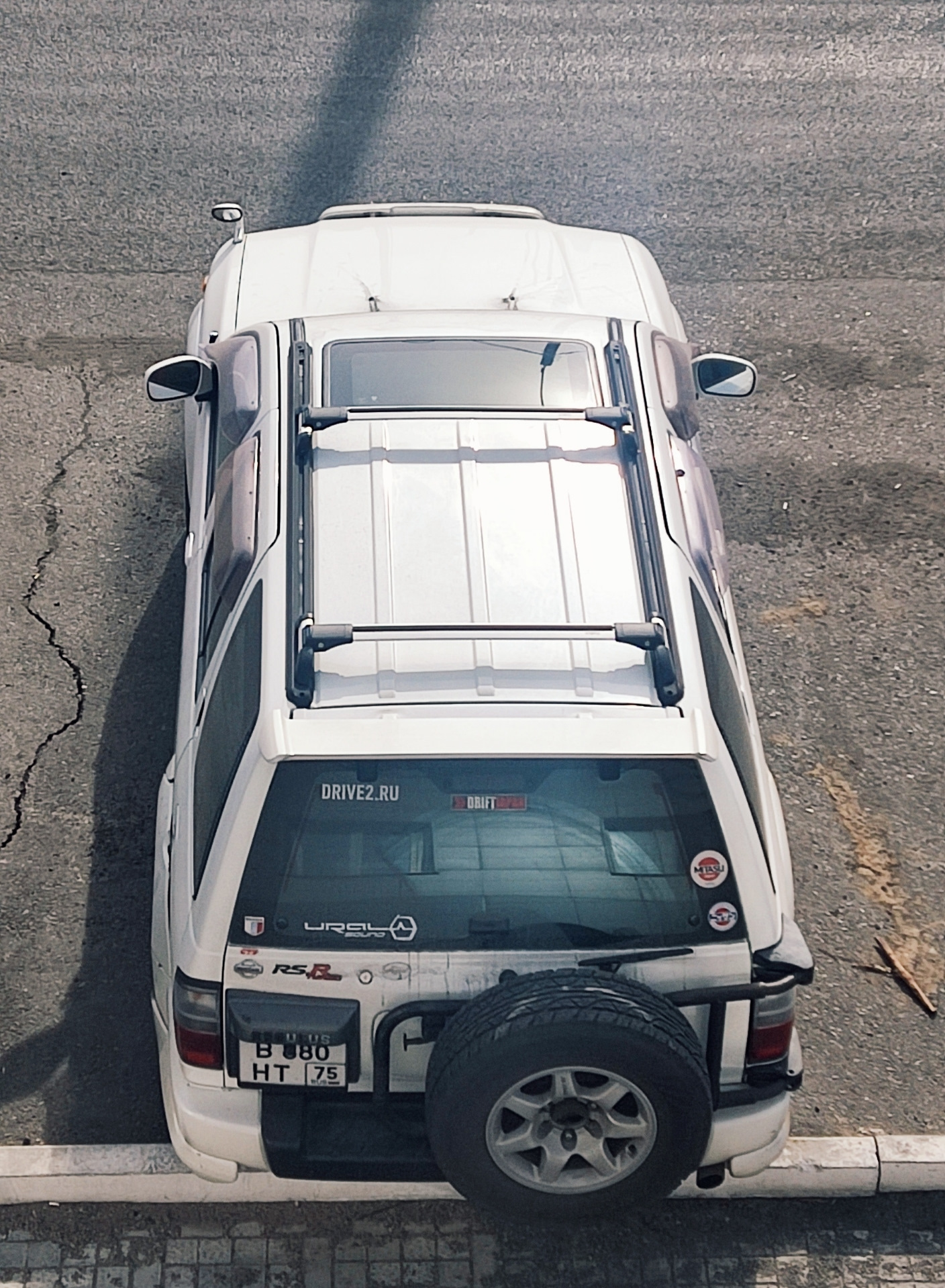 Тонировка начало… — Nissan Terrano Regulus, 3,2 л, 1997 года | стайлинг ...