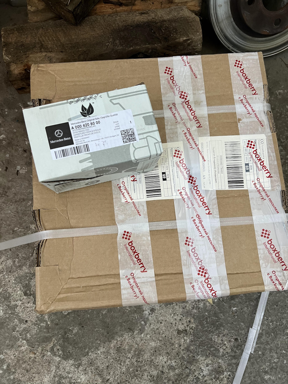 A0004208000 Комплект колодок тормозных Mercedes | Запчасти на DRIVE2