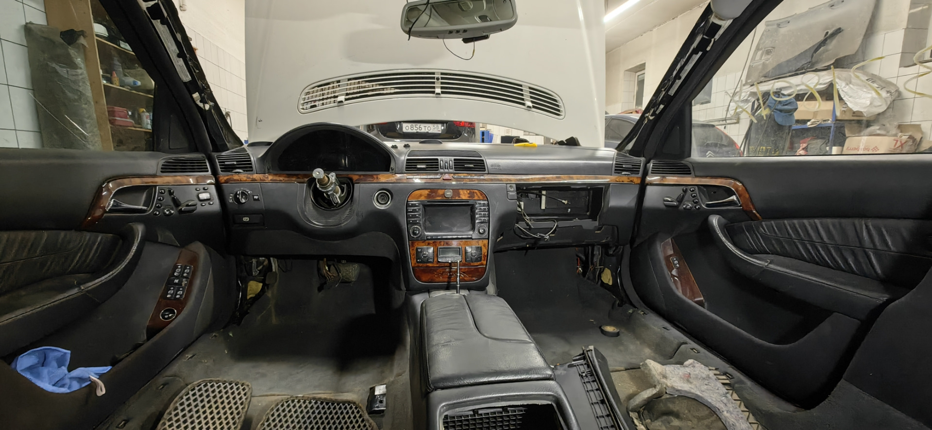 Собираем салон — Mercedes-Benz S-Class (W220), 3,7 л, 2003 года | кузовной ремонт | DRIVE2